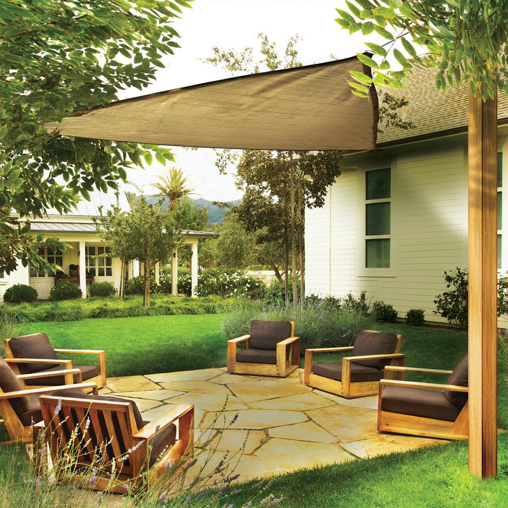 Installing Triangle Patio Cover — Randolph Indoor and Outdoor Design