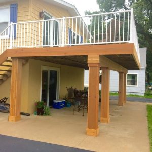 How To Wrap Porch Posts With Cedar — Randolph Indoor and Outdoor Design