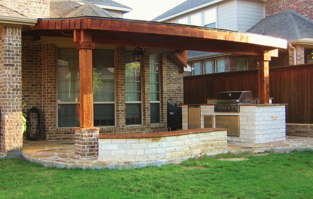 Cedar Wrapped Porch Columns — Randolph Indoor and Outdoor Design