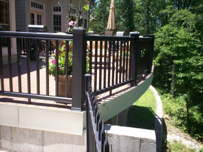 Black Railing For Front Porch — Randolph Indoor and Outdoor Design