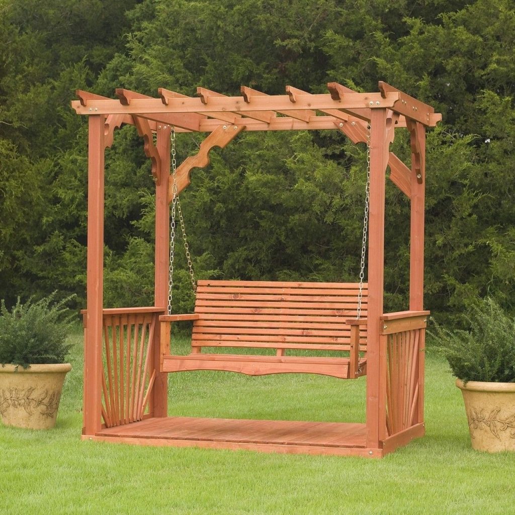 Super Strong Durable Free Standing Porch Swing — Randolph Indoor and ...
