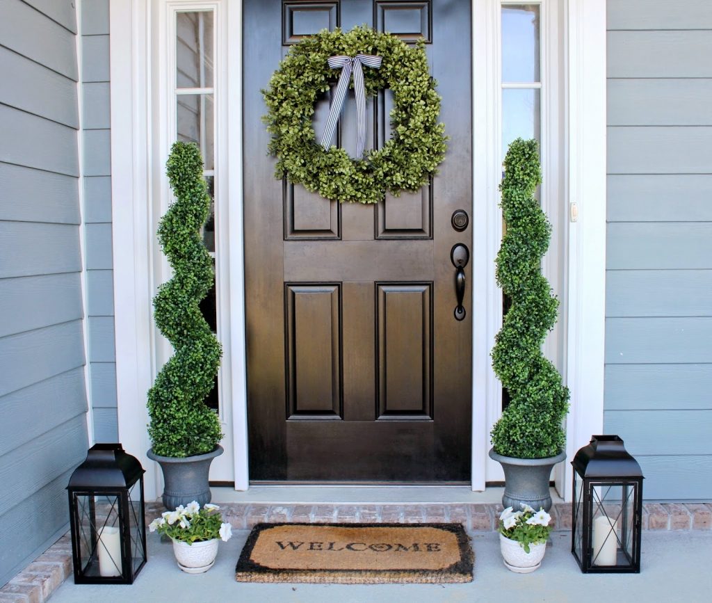 Topiary For Front Porch — Randolph Indoor and Outdoor Design