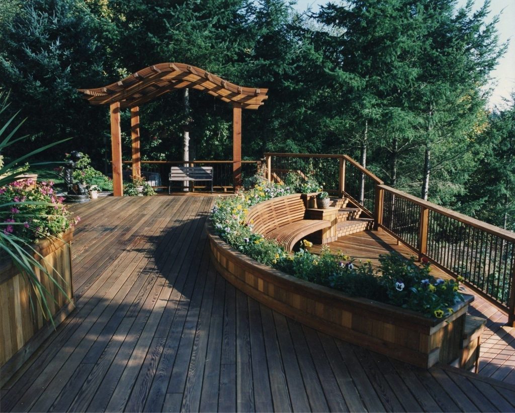 Wood Deck Patio Ideas — Randolph Indoor and Outdoor Design