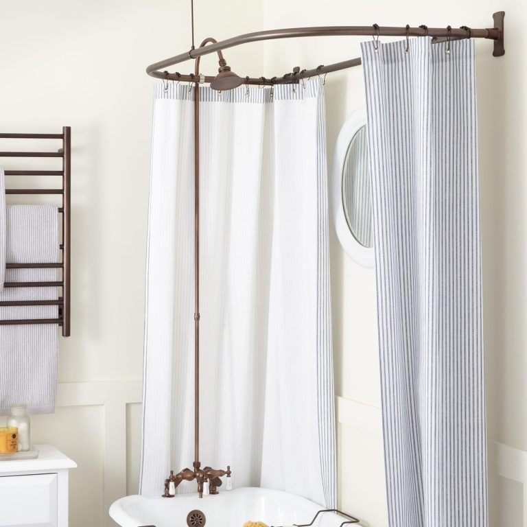 Bendable Shower Curtain Rod Brace — Randolph Indoor and Outdoor Design