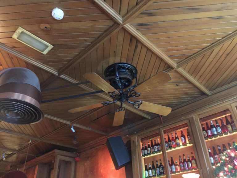 Antique Belt Driven Ceiling Fan — Randolph Indoor and Outdoor Design