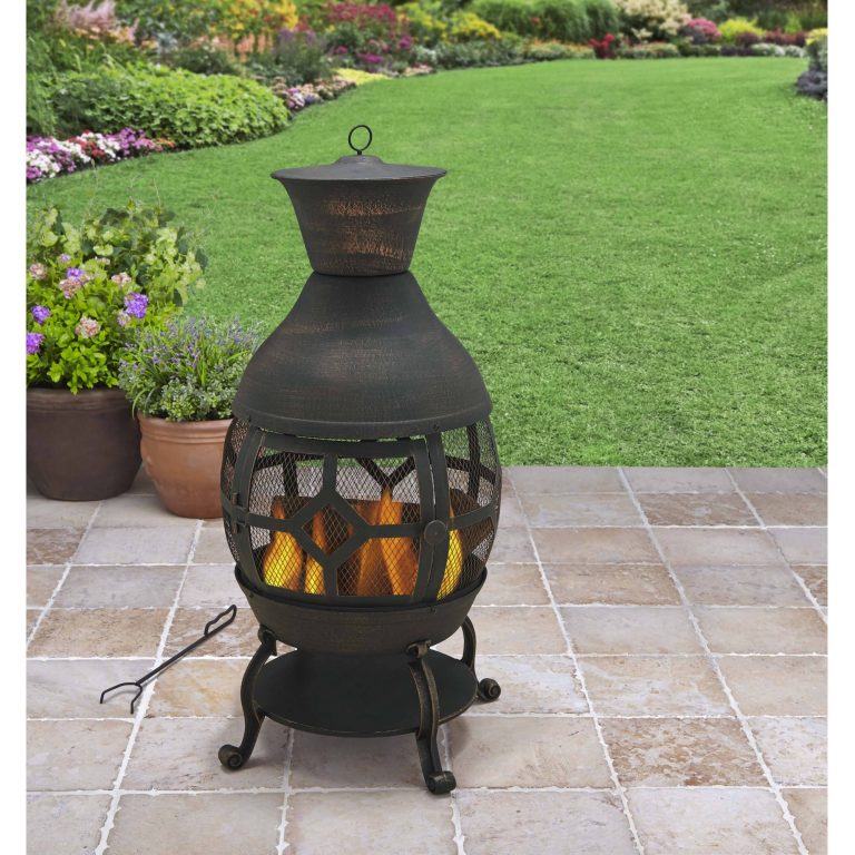 Custom Large Clay Chiminea Outdoor Fireplace — Randolph Indoor and ...