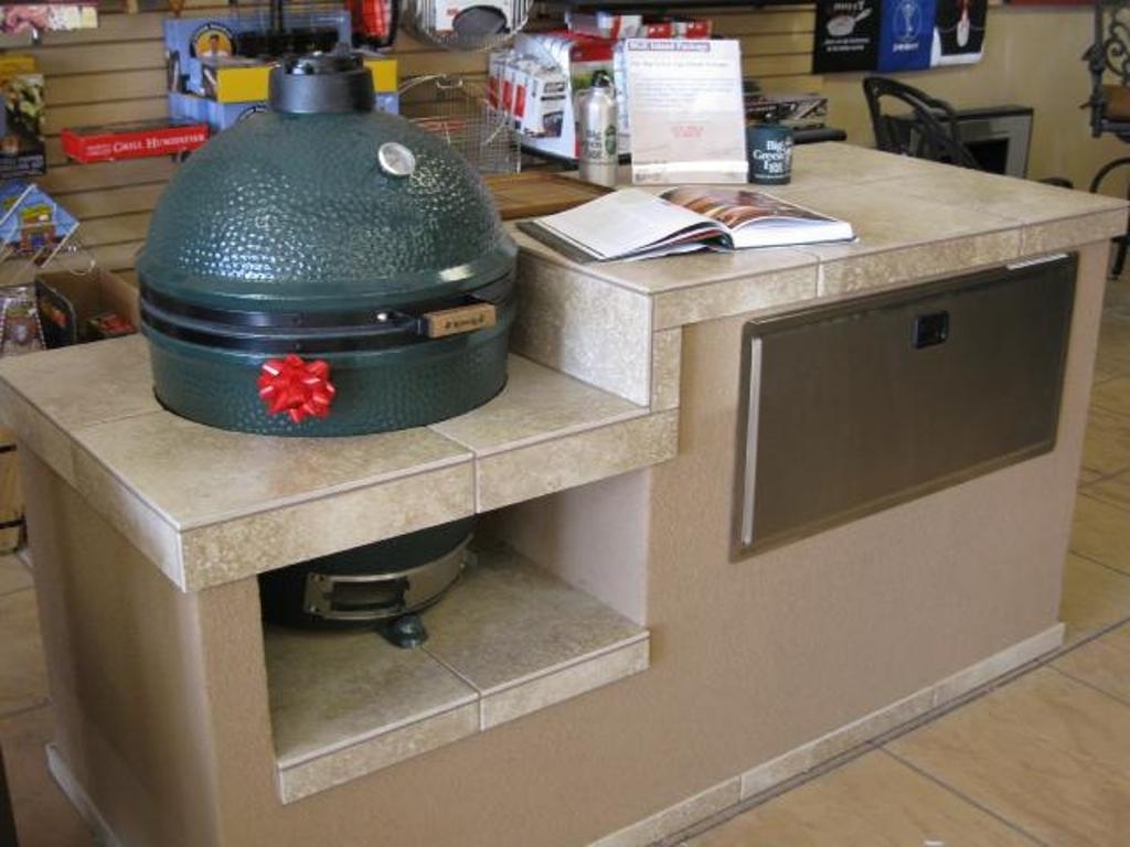 Green Egg Built In Outdoor Kitchen Ideas — Randolph Indoor and Outdoor ...