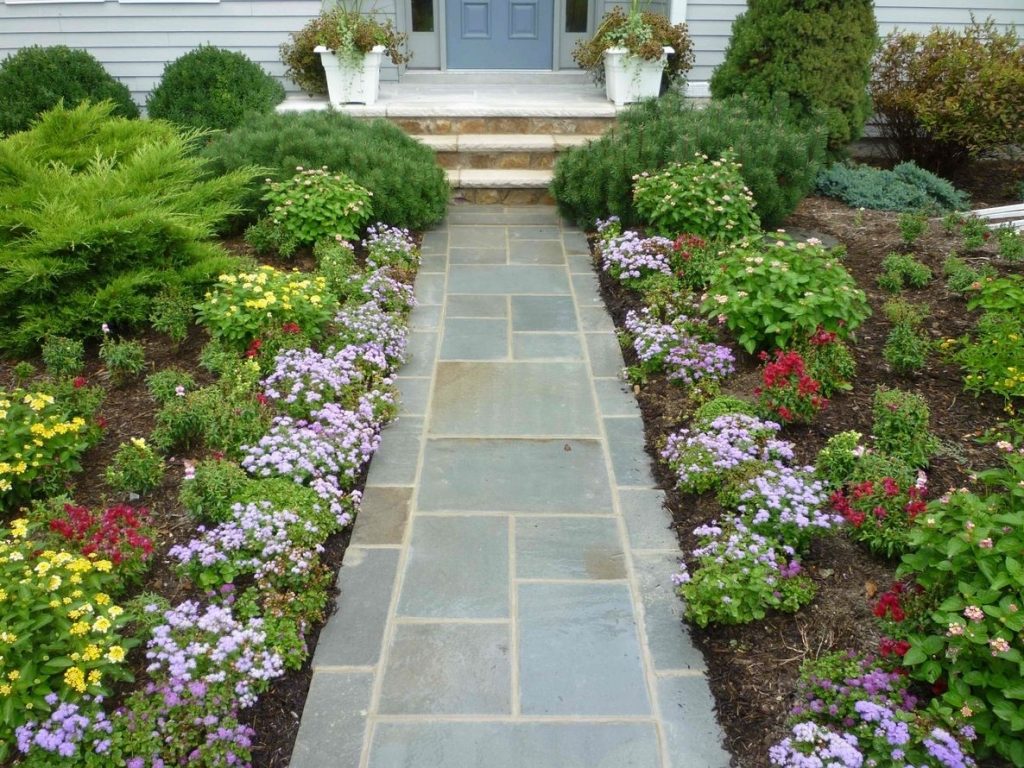 How Lay Front Sidewalk Landscaping Ideas — Randolph Indoor and Outdoor ...