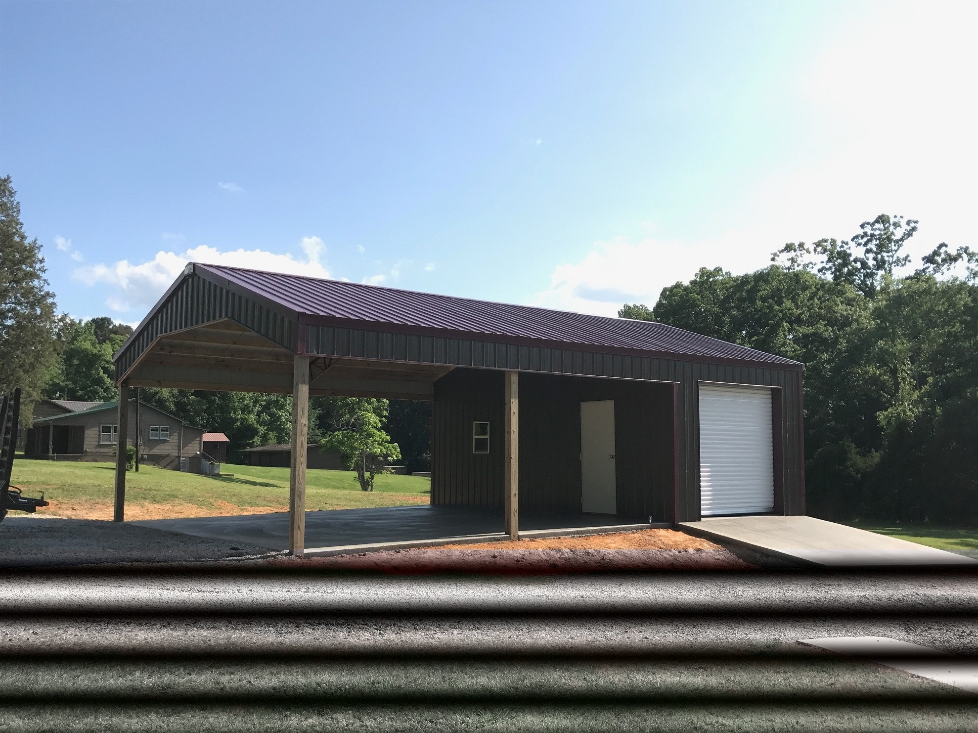 Easy Repair Burnished Slate Metal Roof — Randolph Indoor and Outdoor Design