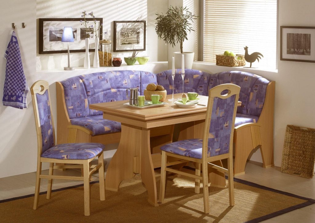 Enjoy Breakfast With Corner Booth Dining Set — Randolph Indoor and ...
