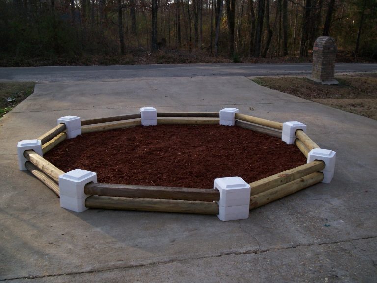 Design Landscape Timber Spikes — Randolph Indoor and Outdoor Design