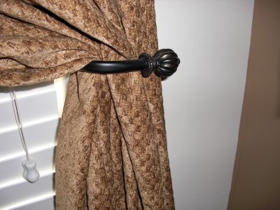 Drapery Hardware Holdbacks — Randolph Indoor and Outdoor Design