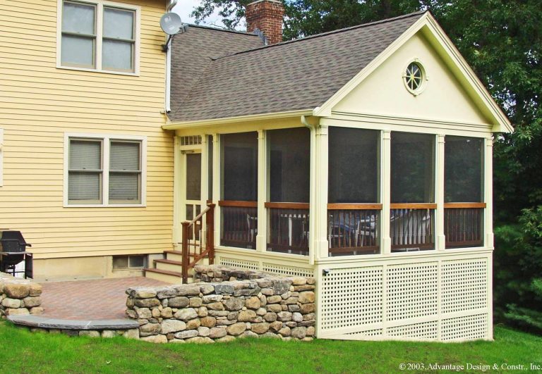 Enclosing A Screened Porch With Storm Windows — Randolph Indoor and ...