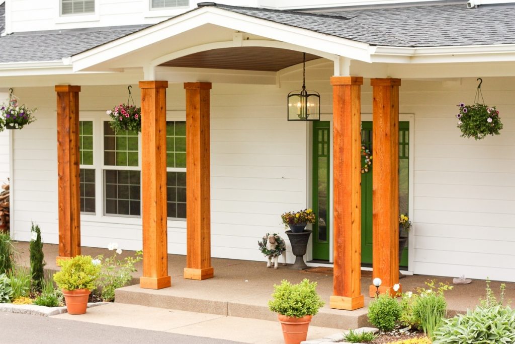 Front Porch Pillars Posts — Randolph Indoor and Outdoor Design
