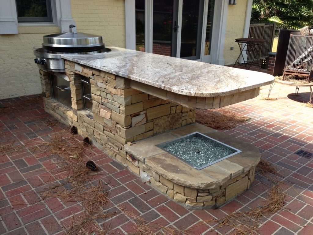 Granite Countertop Eldorado Stone Outdoor Kitchen — Randolph Indoor and ...
