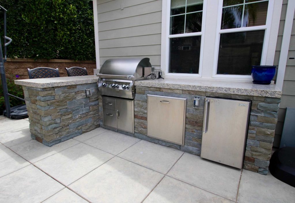 Granite Countertops For Brick Outdoor Kitchen — Randolph Indoor and ...