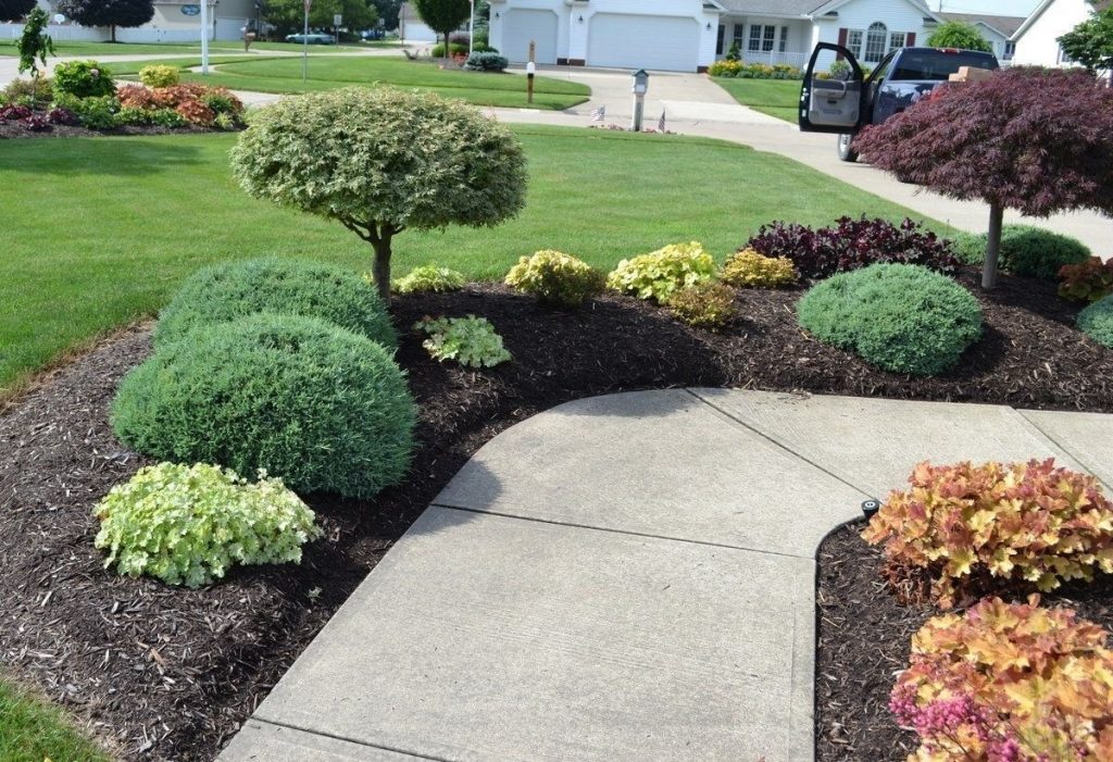 How Lay Front Sidewalk Landscaping Ideas — Randolph Indoor and Outdoor ...
