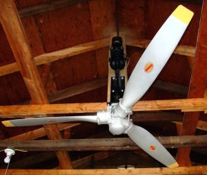 Homemade Airplane Propeller Ceiling Fan — Randolph Indoor and Outdoor ...