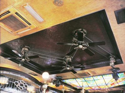 Antique Belt Driven Ceiling Fan — Randolph Indoor and Outdoor Design