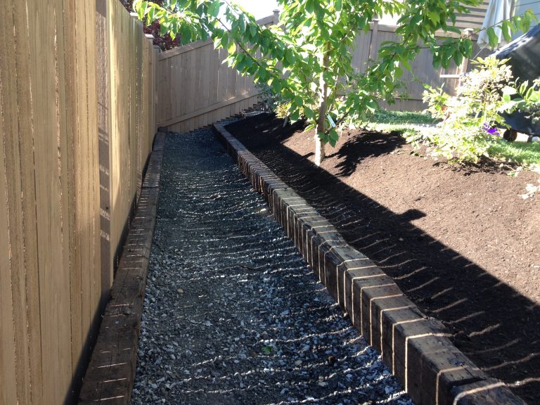 Use Railroad Ties As Landscape Edging — Randolph Indoor and Outdoor Design