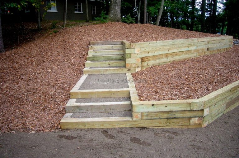 Design Landscape Timber Spikes — Randolph Indoor and Outdoor Design