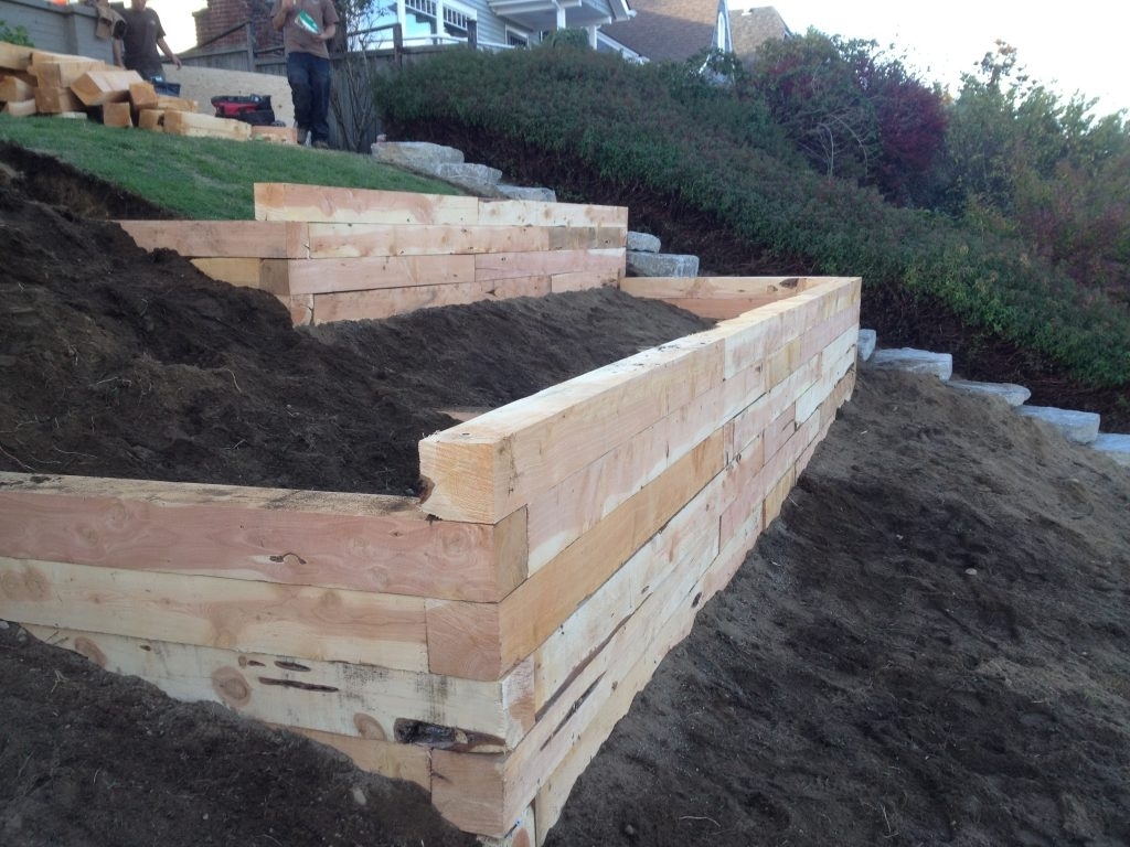 Design Landscape Timber Spikes — Randolph Indoor and Outdoor Design