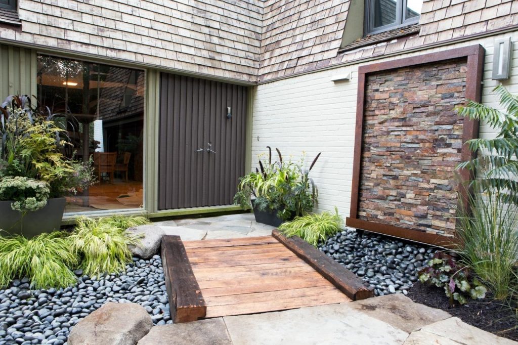 Landscape Grade Railroad Ties — Randolph Indoor and Outdoor Design