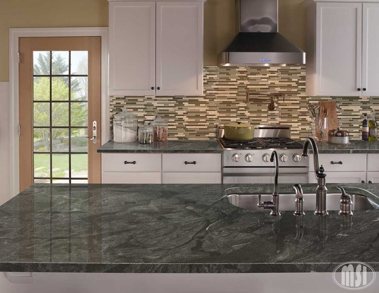 Black Pearl Leathered Granite Countertops — Randolph Indoor and Outdoor ...