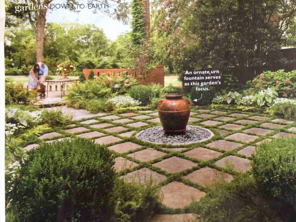 Focal Point In Landscaping With Boxwood — Randolph Indoor and Outdoor ...