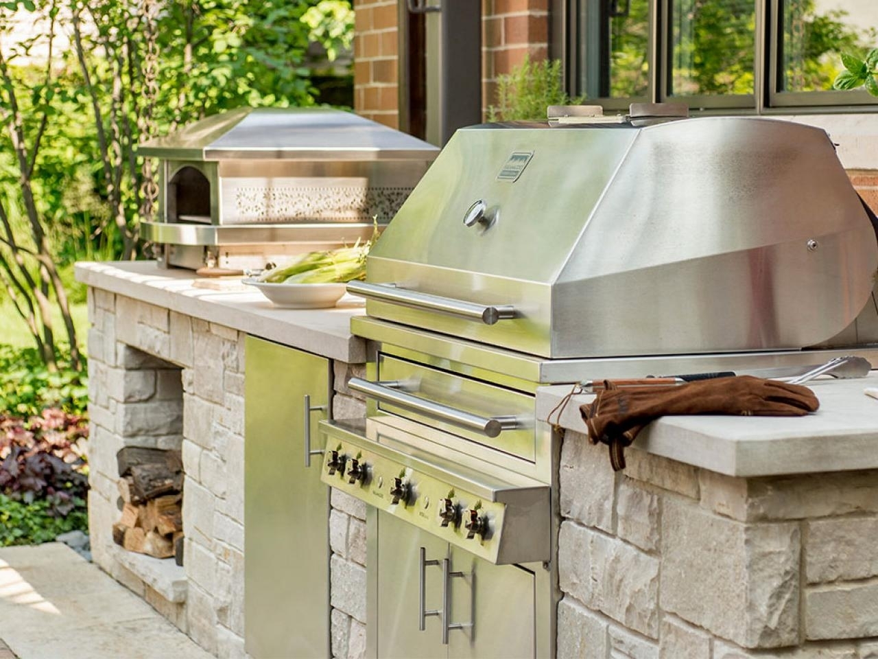 New Outdoor Kitchen Beverage Center — Randolph Indoor and Outdoor Design