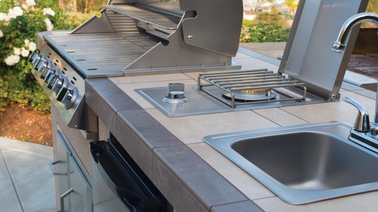 Outdoor Kitchen Sink Drain Inspiration — Randolph Indoor and Outdoor Design
