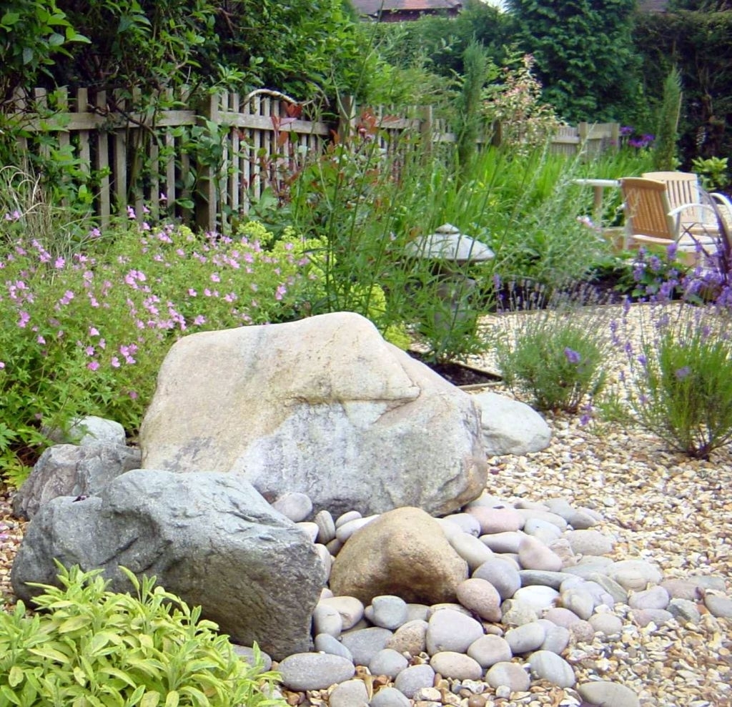 Red And White Rocks For Landscaping — Randolph Indoor and Outdoor Design