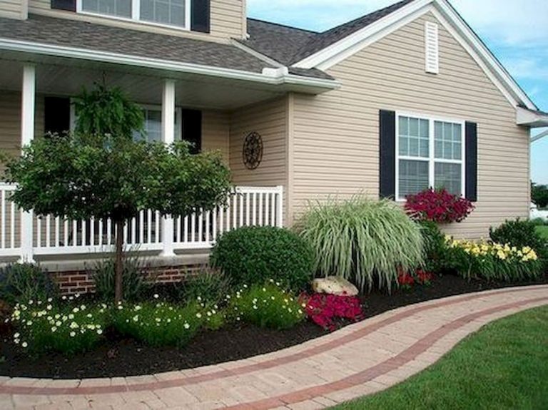 Slope Front Sidewalk Landscaping Ideas — Randolph Indoor and Outdoor Design