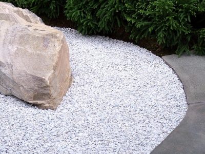 Landscaping Ideas For Front Yards With White Rocks — Randolph Indoor ...