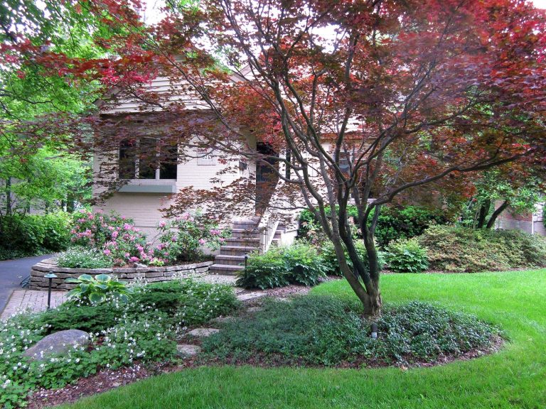 Brick Wall Focal Point Landscaping Ideas — Randolph Indoor and Outdoor ...