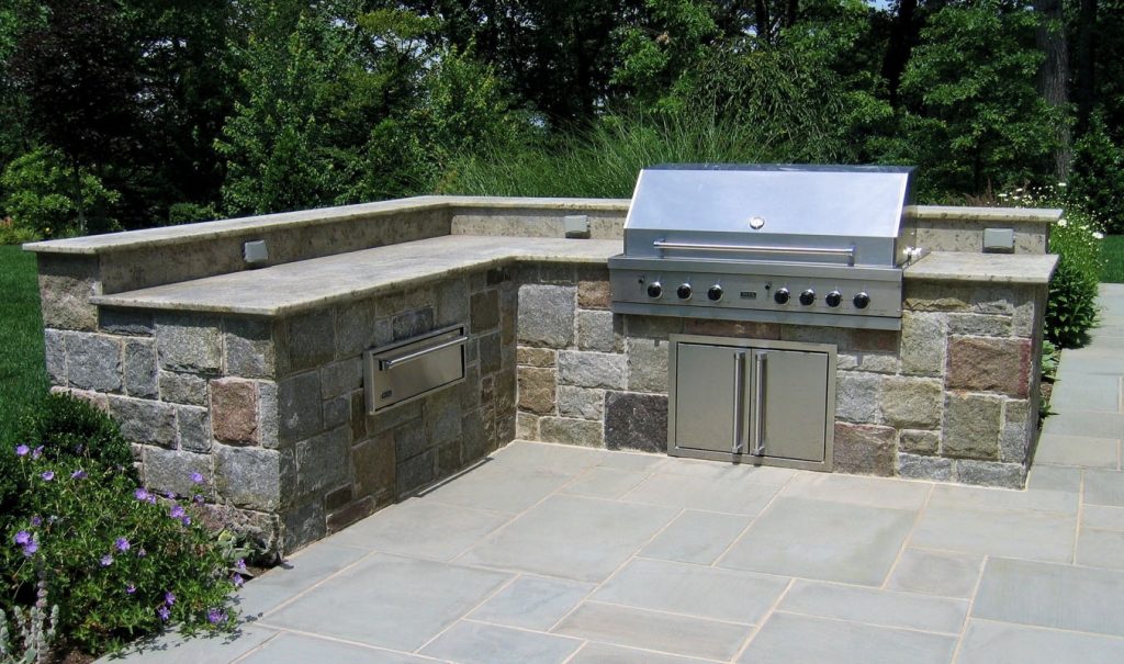 Rustic Outdoor Kitchen Granite Countertops — Randolph Indoor and ...