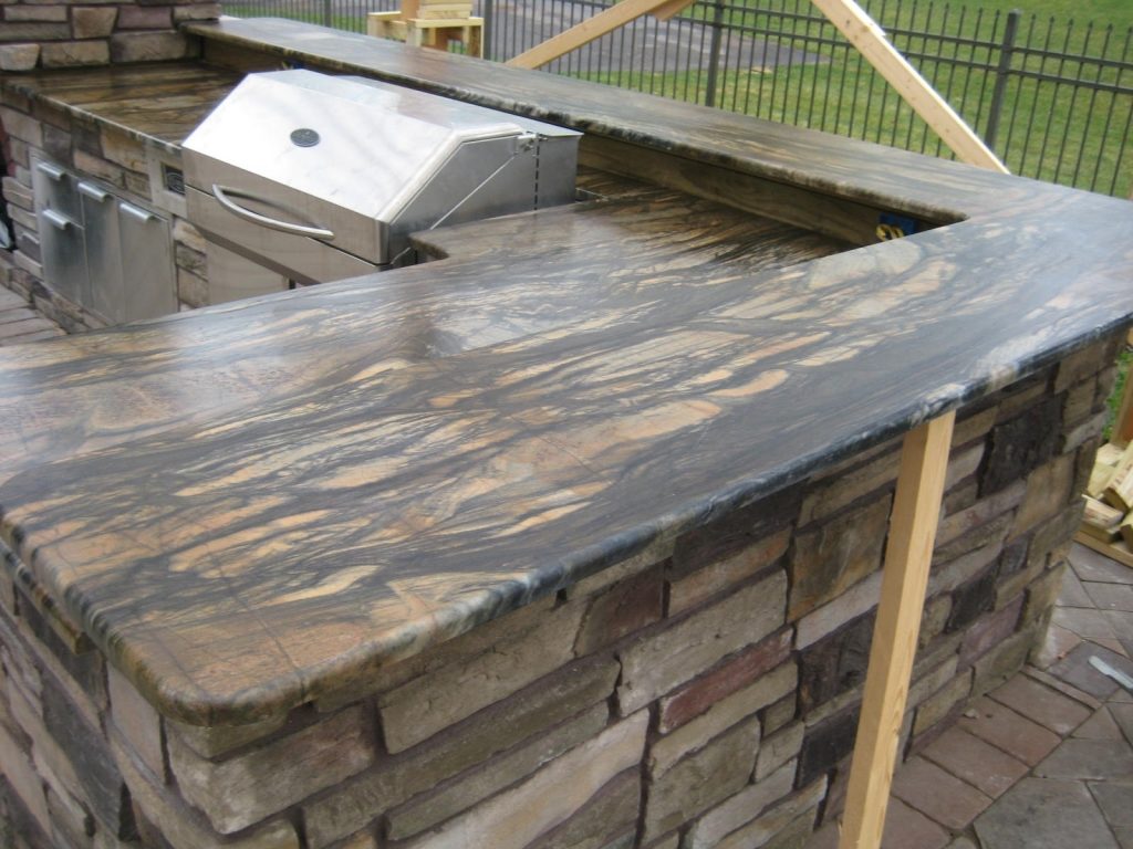 Vintage Outdoor Kitchen Granite Countertops — Randolph Indoor and ...