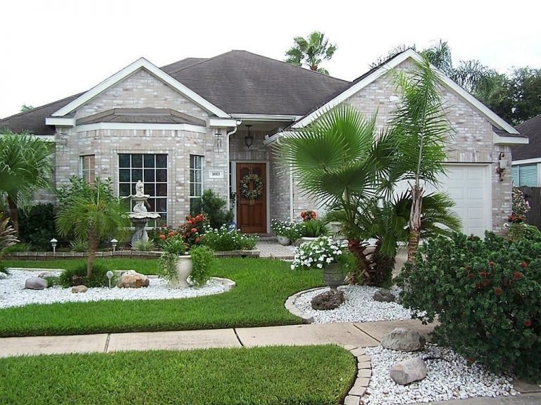 Landscaping Ideas For Front Yards With White Rocks — Randolph Indoor ...