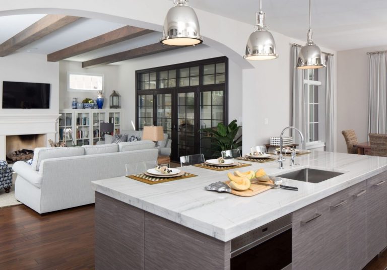 Black Pearl Leathered Granite Countertops — Randolph Indoor and Outdoor ...